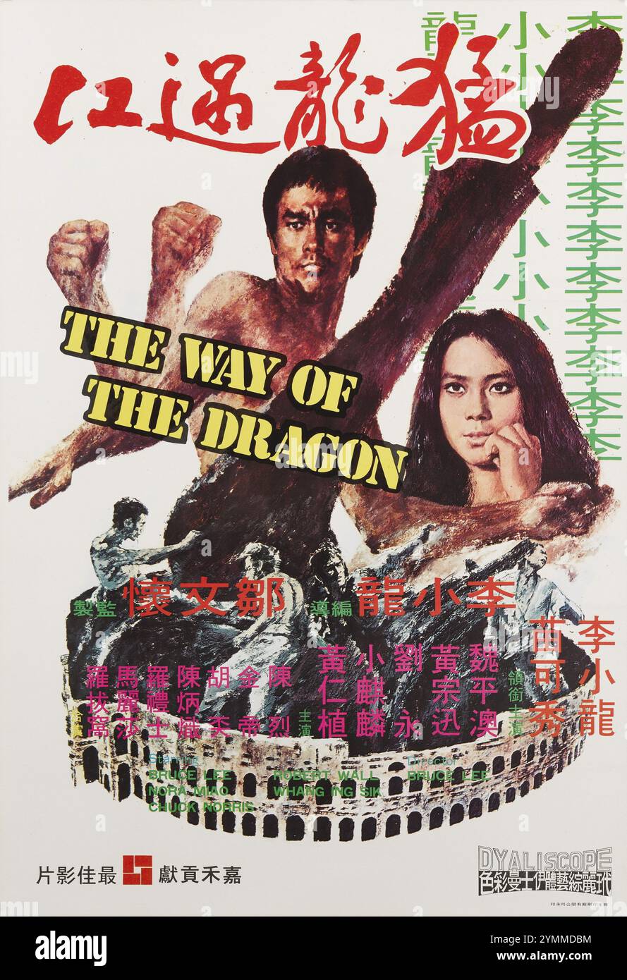 Way of the dragon poster hi-res stock photography and images - Alamy