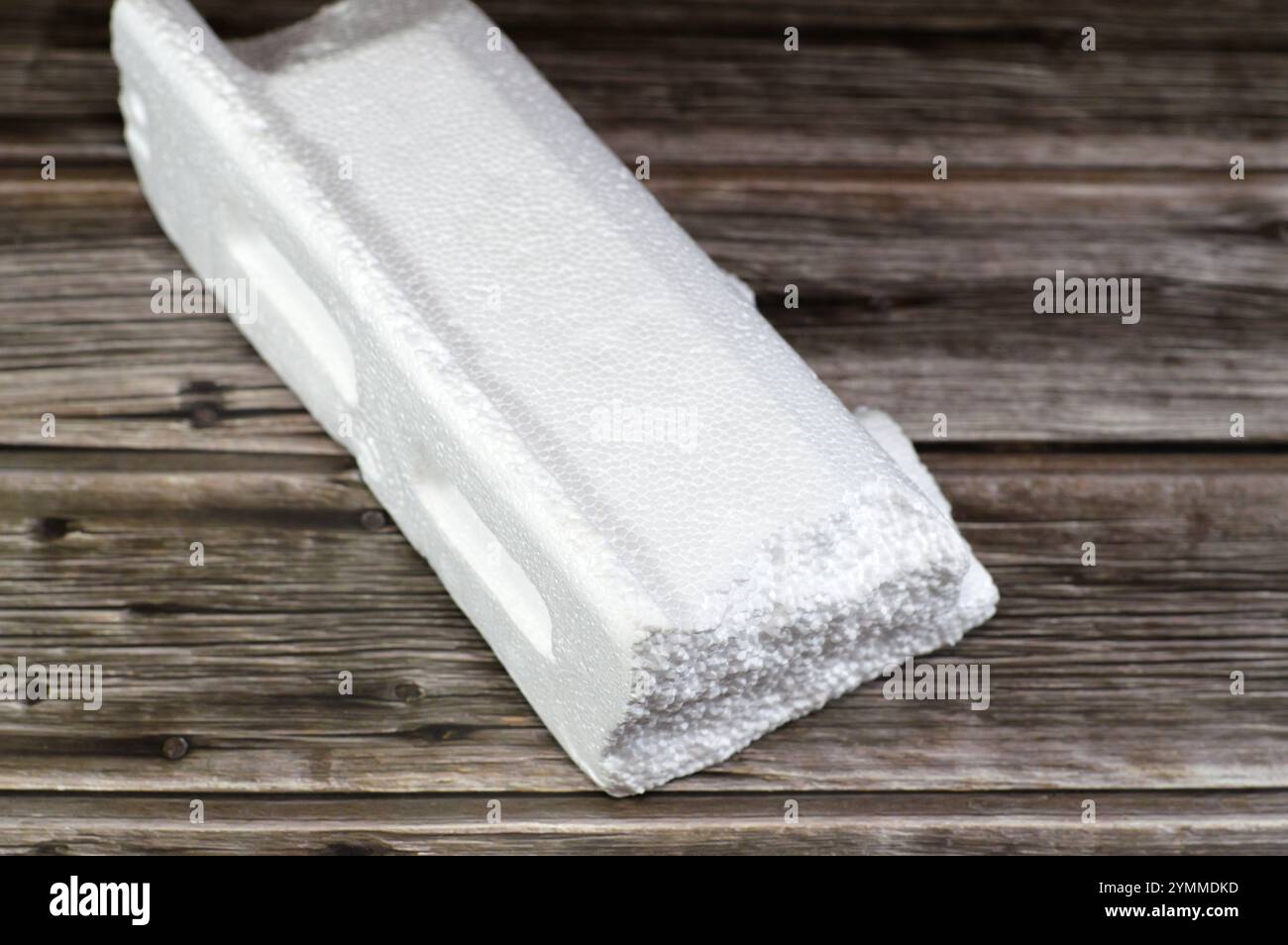 Polystyrene PS, a synthetic polymer made from monomers of the aromatic ...