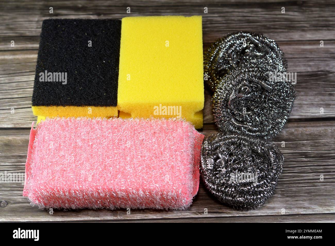 kitchen utensil scrubber pad, Combo Cellulose, abrasive two sided ...