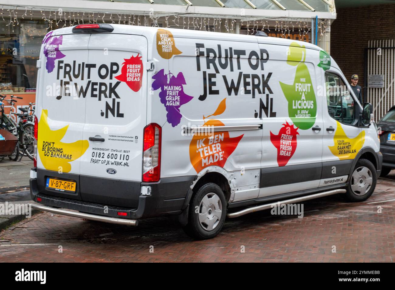 Fruit Op Je Werk Company Van At Amsterdam The Netherlands 19-11-2024 ...