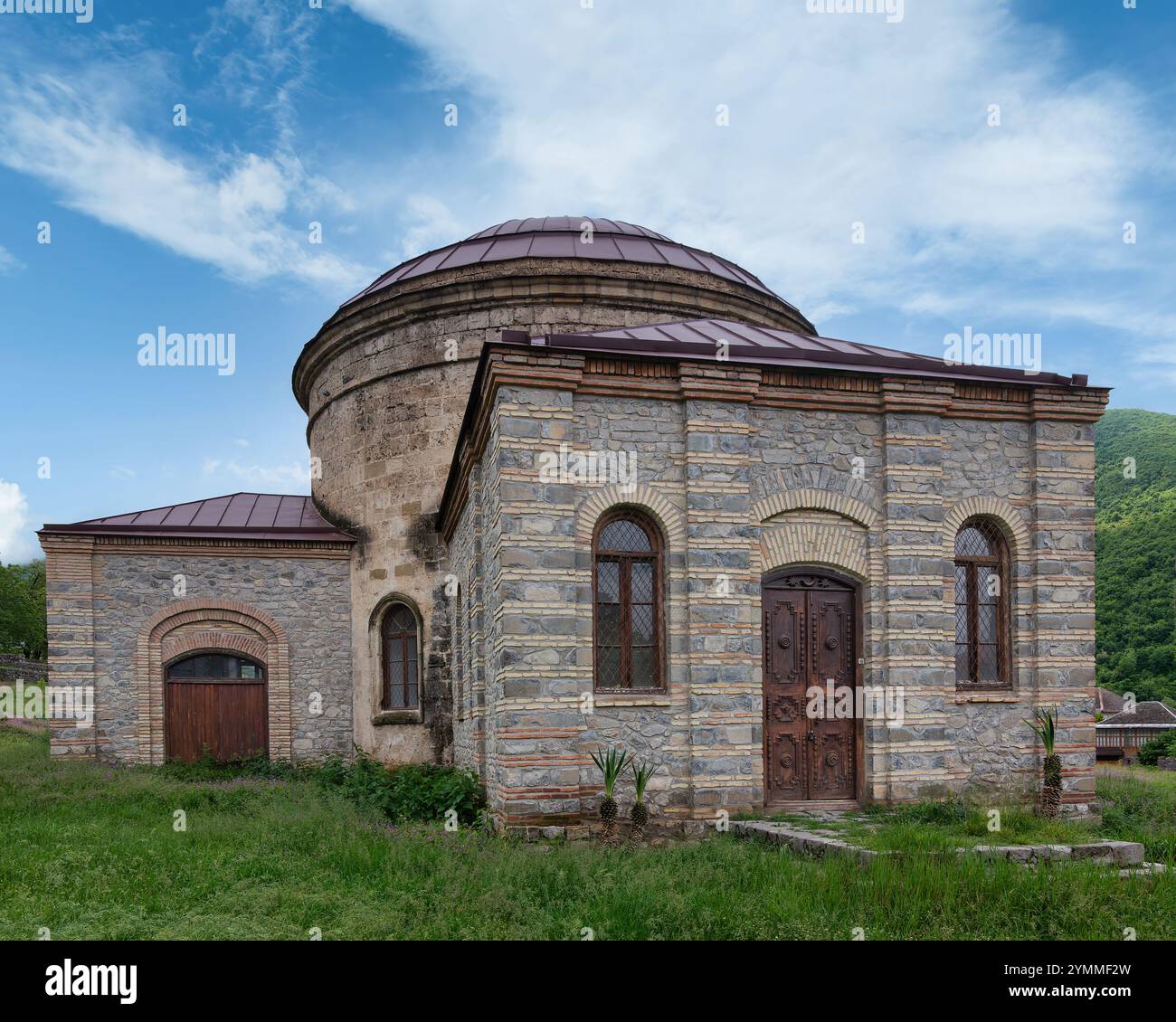 The Round Temple, also known as Three Saints Church, located near the ...