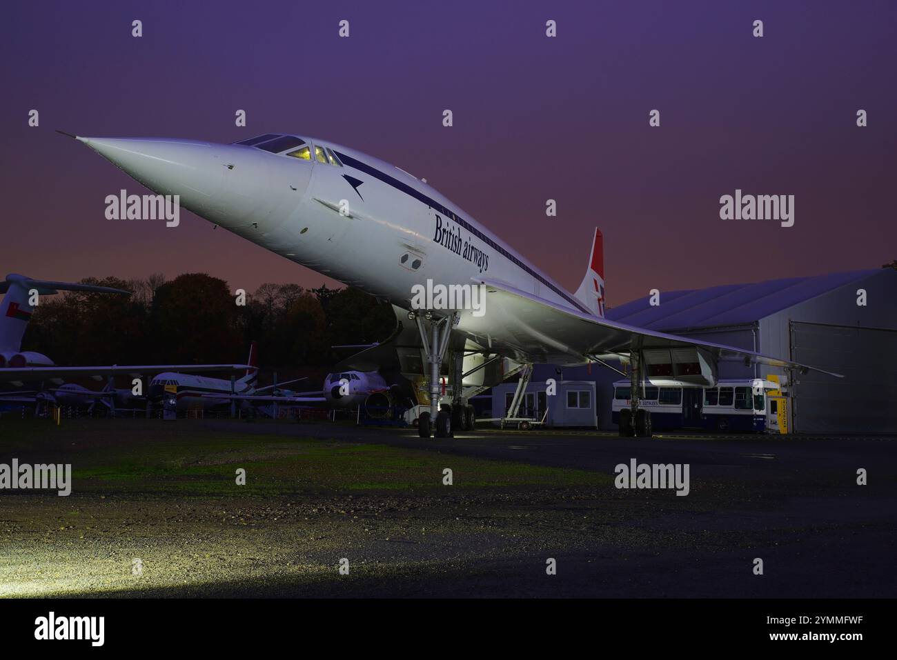 BAC Aerospatiale, Concorde, G-BBDG, Brooklands, Museum, Weybridge ...