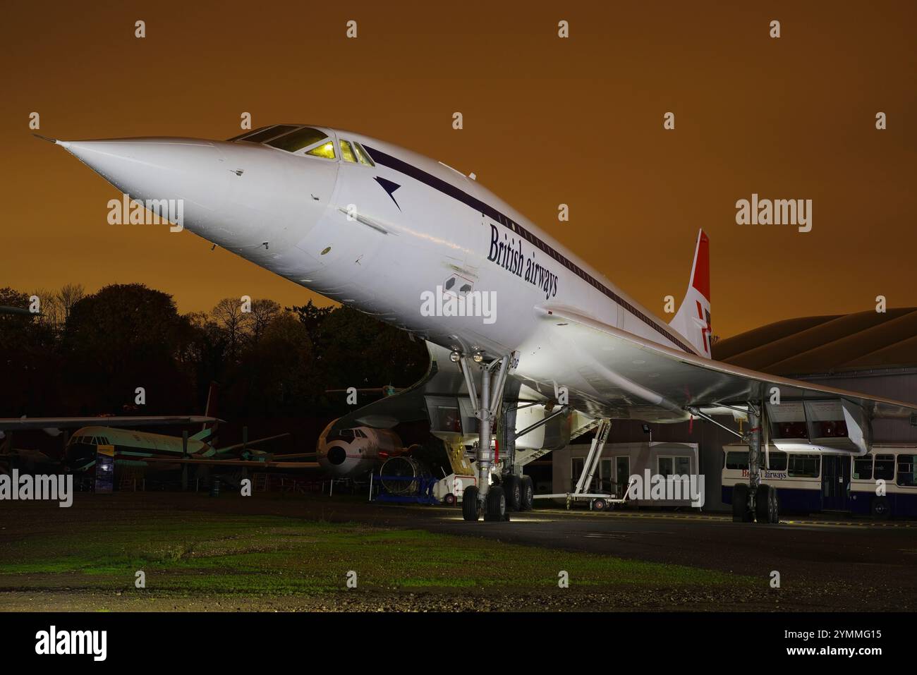 BAC Aerospatiale, Concorde, G-BBDG, Brooklands, Museum, Weybridge ...
