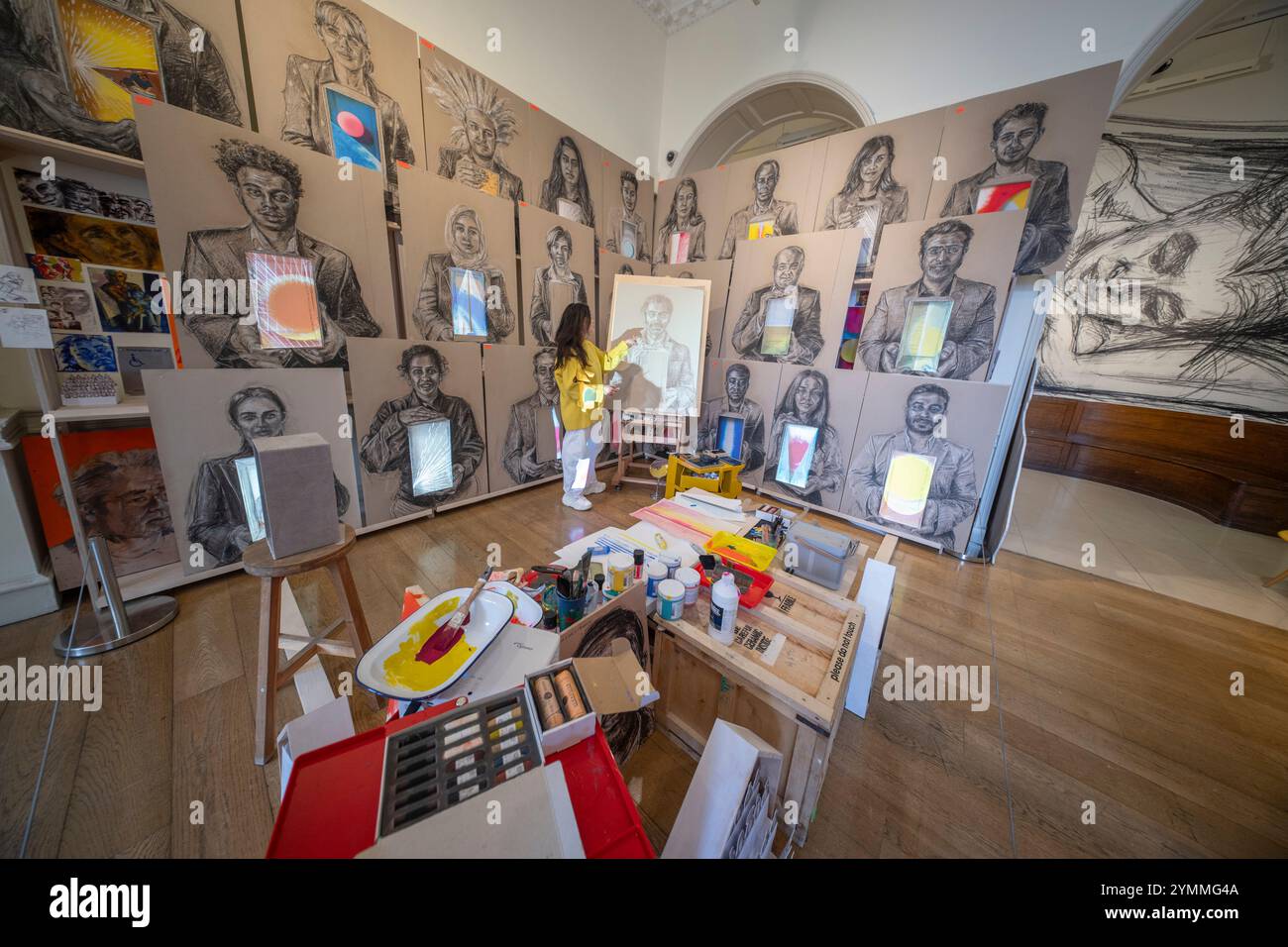 Somerset House, London, UK. 22nd Nov, 2024. Es Devlin's new exhibition ...
