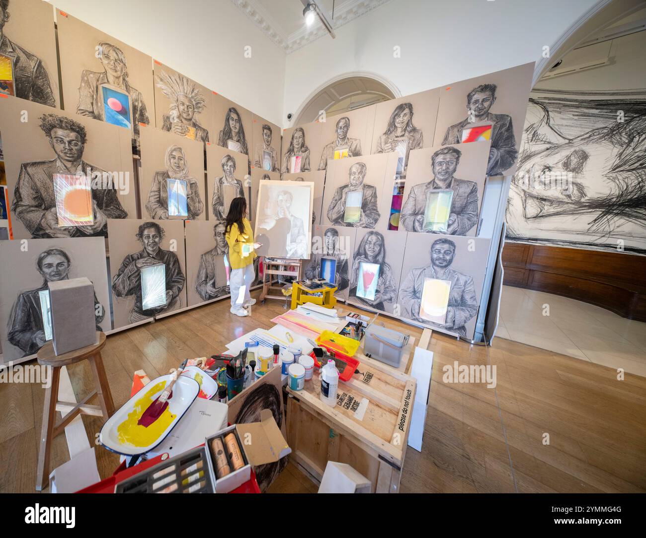 Somerset House, London, UK. 22nd Nov, 2024. Es Devlin's new exhibition ...