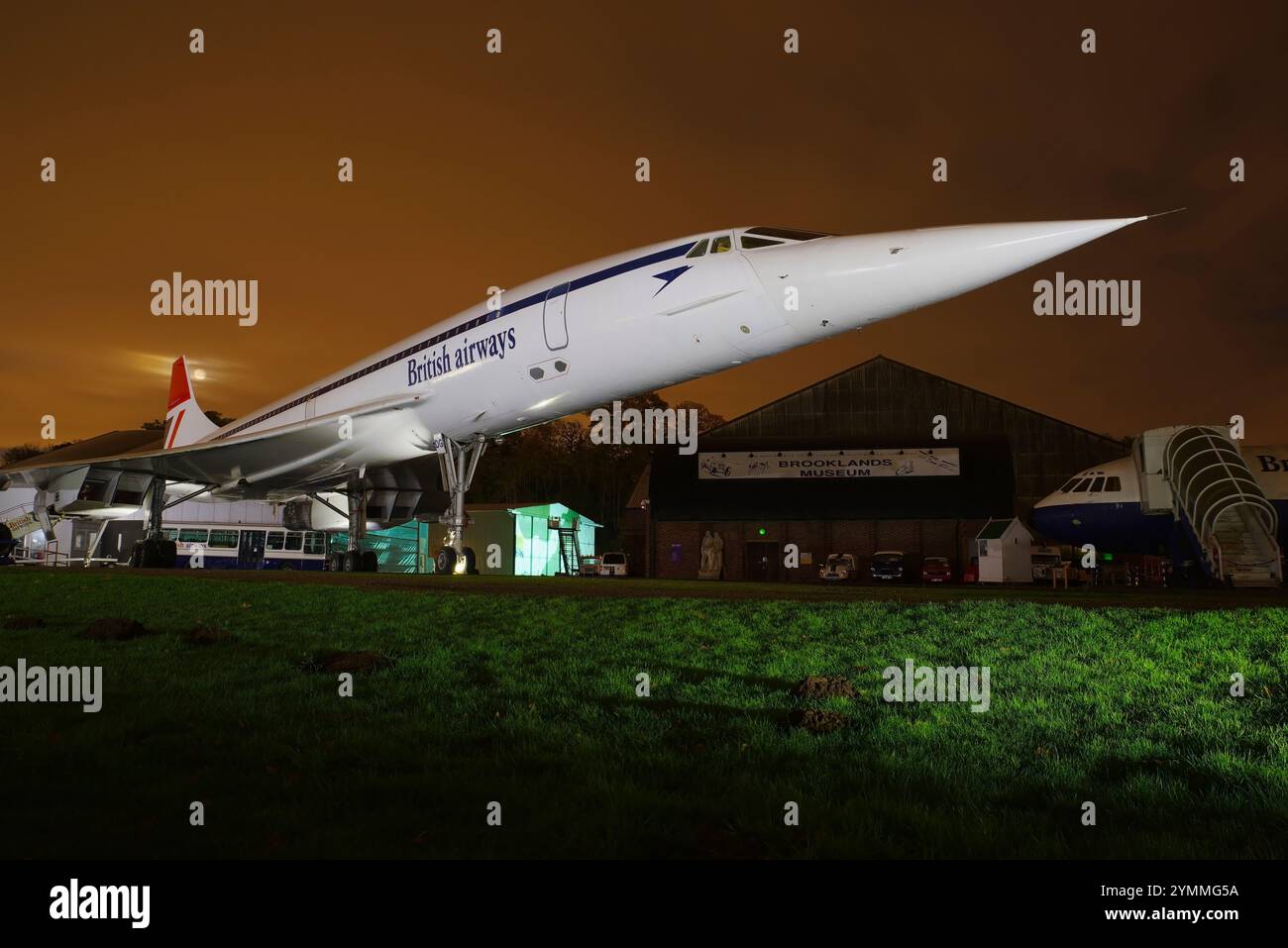 BAC Aerospatiale, Concorde, G-BBDG, Brooklands, Museum, Weybridge ...