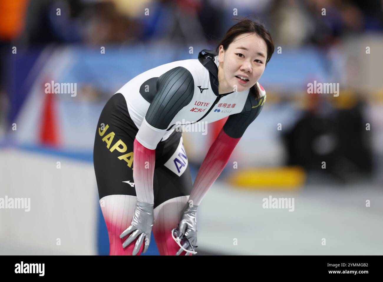 Nagano, Japan. 22nd Nov, 2024. Yukino Yoshida (JPN) Speed Skating : ISU Speed Skating World Cup ...