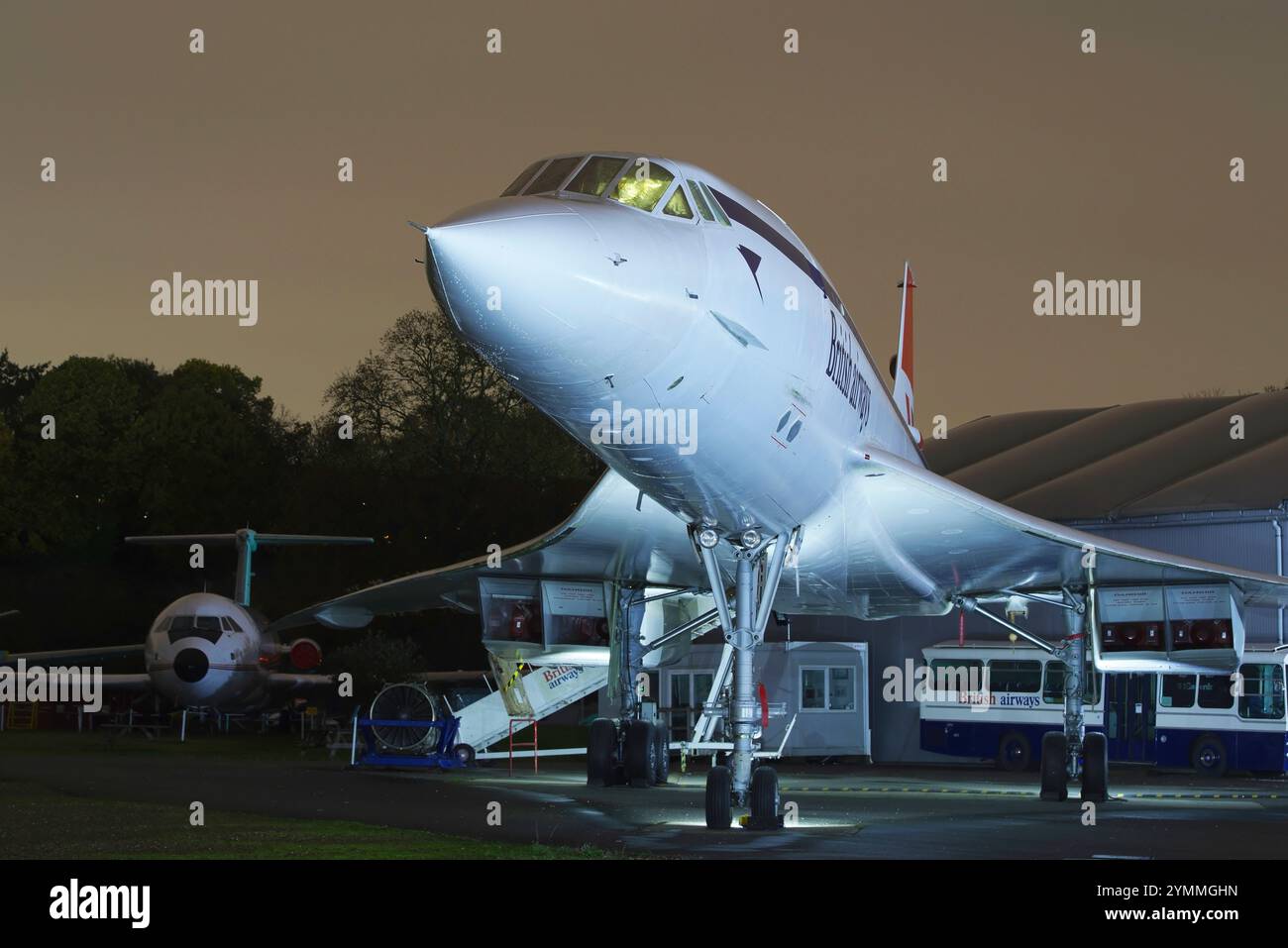 BAC Aerospatiale, Concorde, G-BBDG, Brooklands, Museum, Weybridge ...