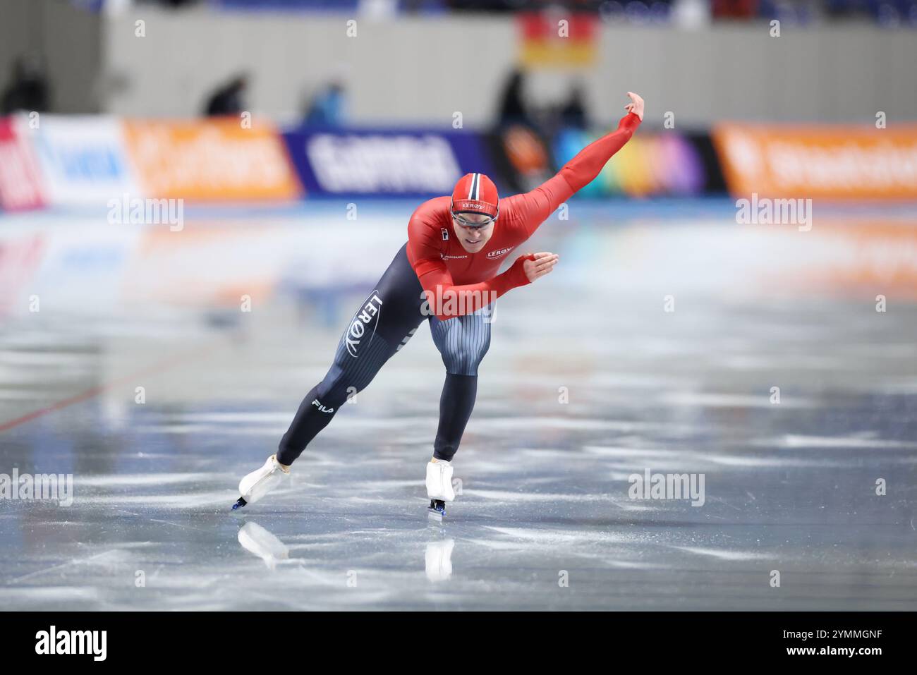 Nagano, Japan. 22nd Nov, 2024. Brattgjerd Siver (NOR) Speed Skating ...