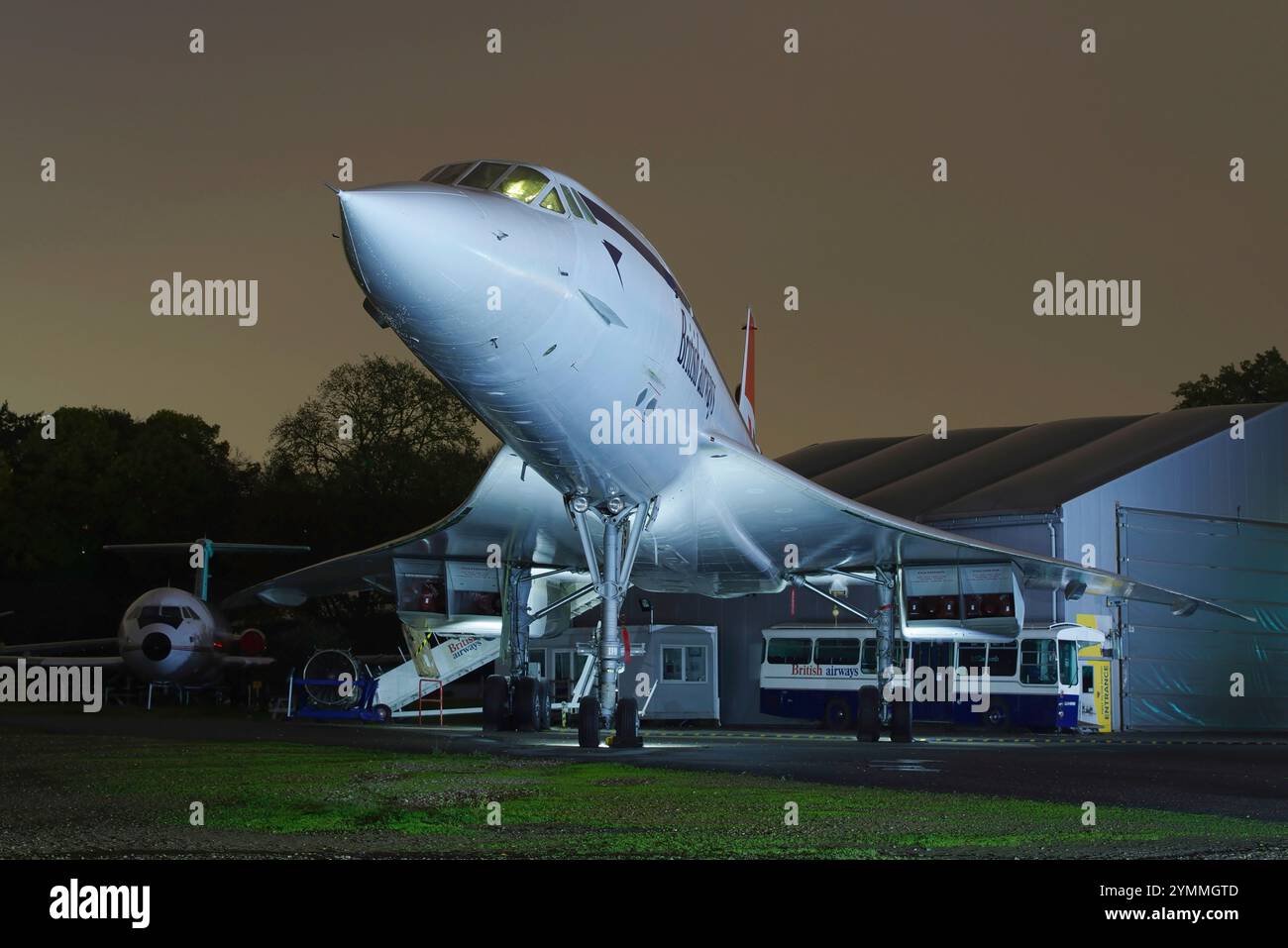 BAC Aerospatiale, Concorde, G-BBDG, Brooklands, Museum, Weybridge ...