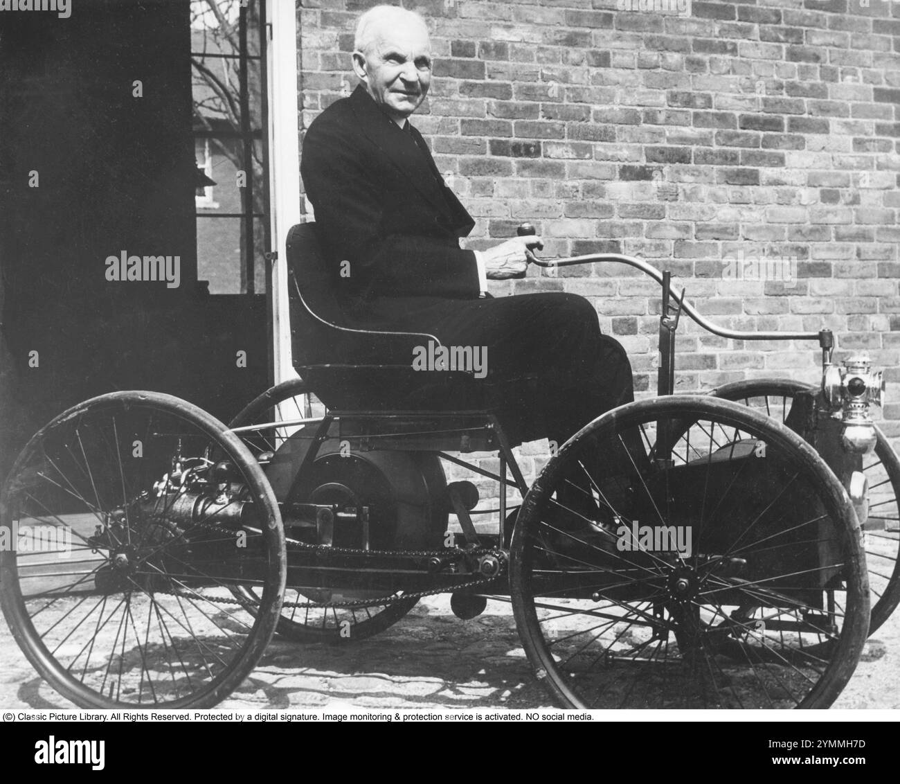 Henry Ford. An American car manufacturer and industrialist who created ...