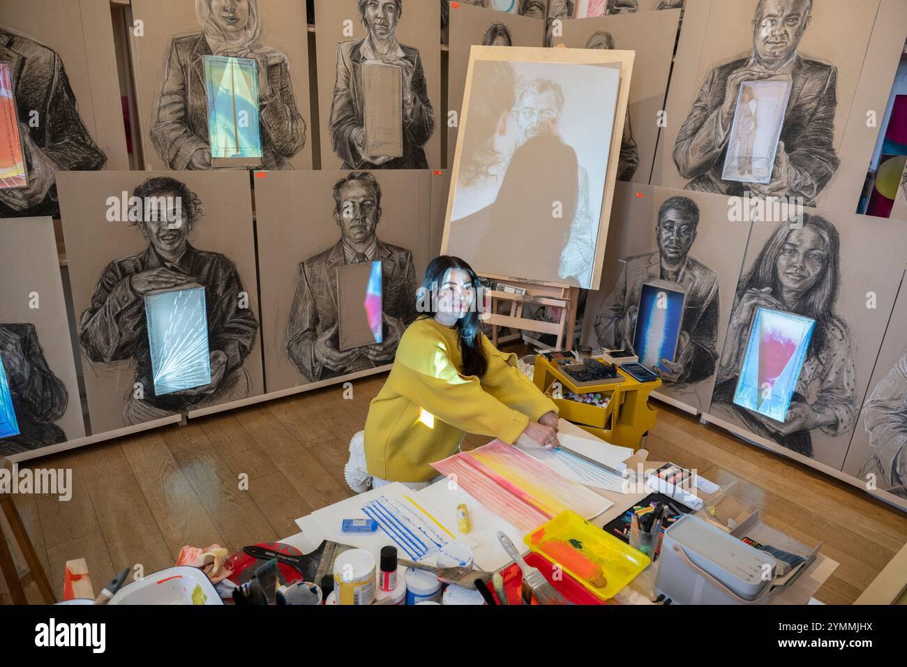 Somerset House, London, UK. 22nd Nov, 2024. Es Devlin's new exhibition ...