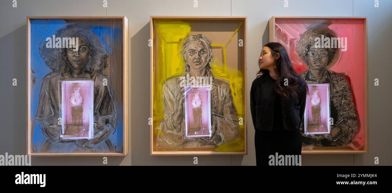 Somerset House, London, UK. 22nd Nov, 2024. Es Devlin's new exhibition ...