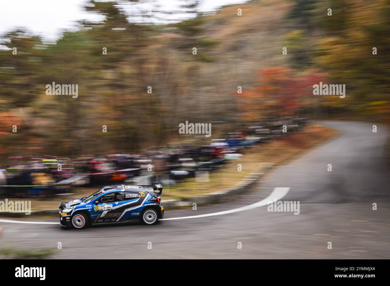 35 NUTAHARA Fumio, AZUMA Shungo, Toyota Yaris Rally2, action during the ...