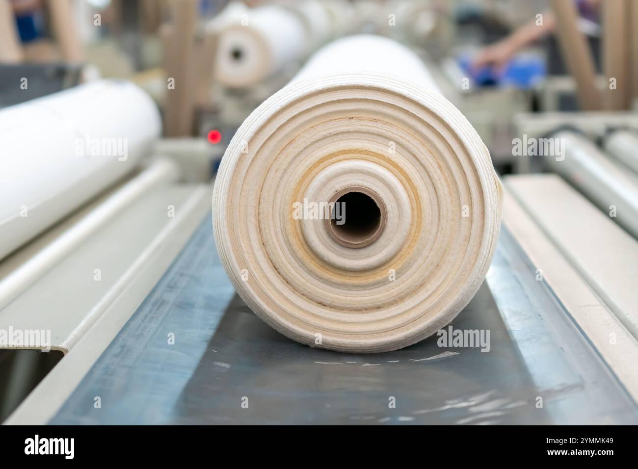 Roll fabric white background hi-res stock photography and images - Alamy