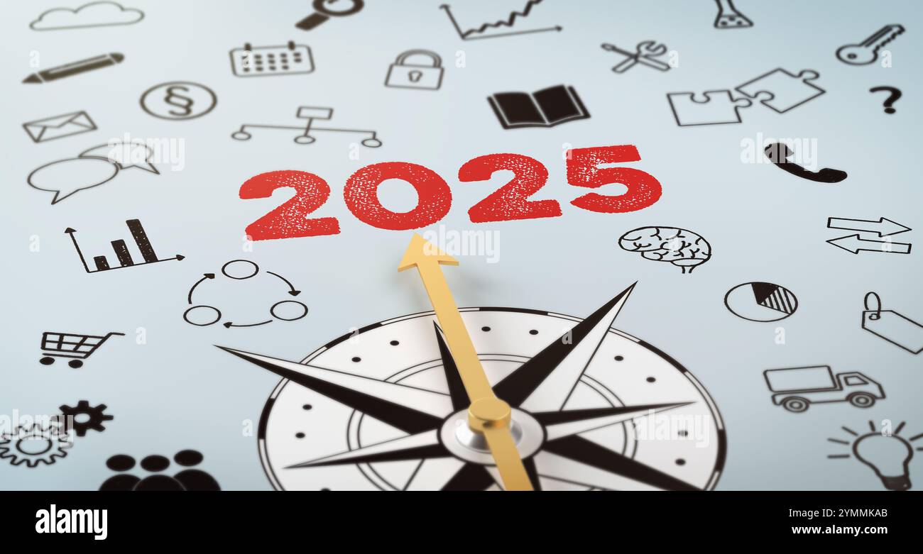 2025 typography hi-res stock photography and images - Alamy