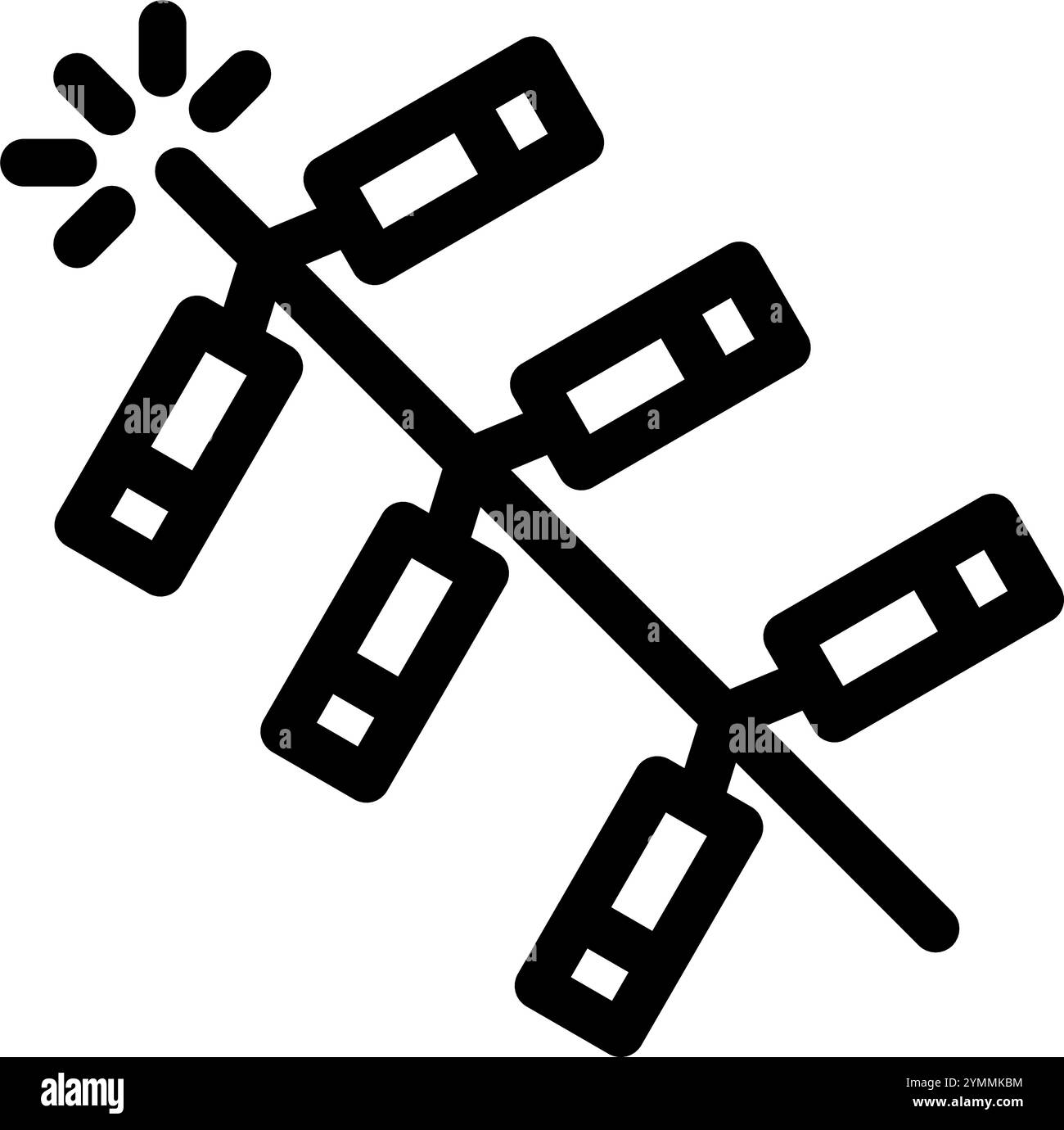 Chinese firecracker Cut Out Stock Images & Pictures - Alamy