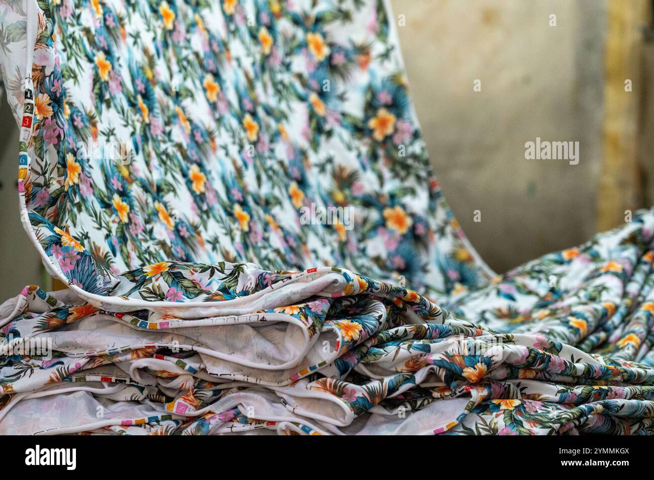 Close up industrial textile weaving hi-res stock photography and images ...