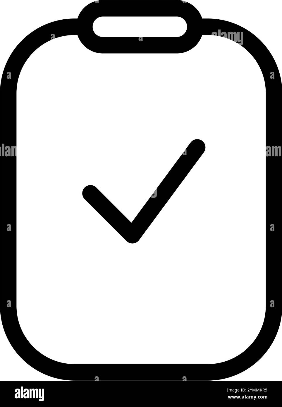Clipboard icon symbol - Clipboard with confirmation mark Stock Vector ...