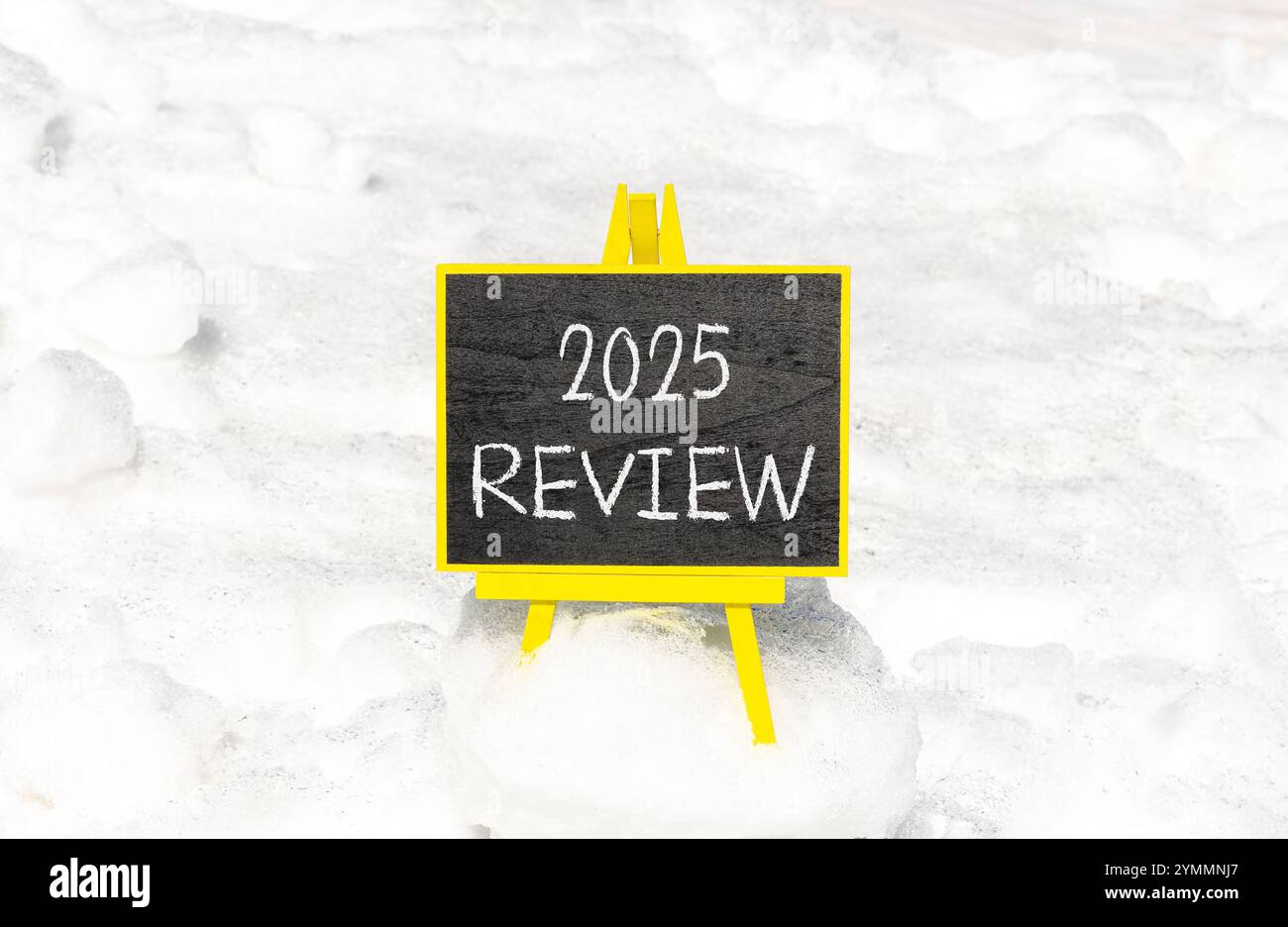 Planning 2025 review new year symbol. Concept words 2025 Review on ...