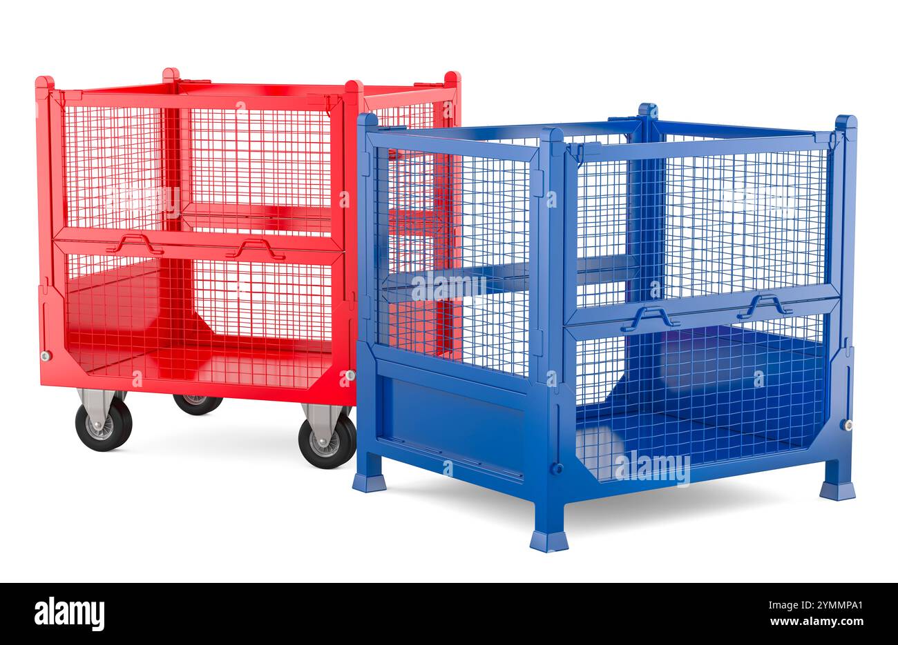 Collapsible transportation box pallet and collapsible wire mesh pallet ...
