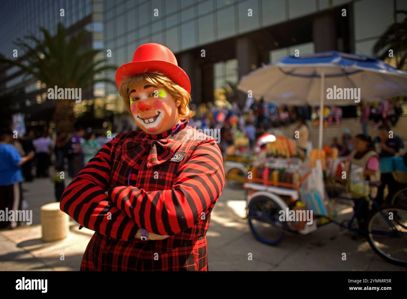 A clown at the 16th International Clown Convention Stock Photo - Alamy