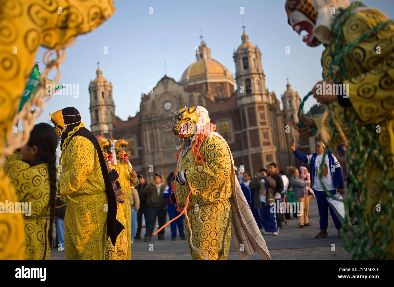 Hundreds of thousands of Mexican pilgrims filled the streets for the ...