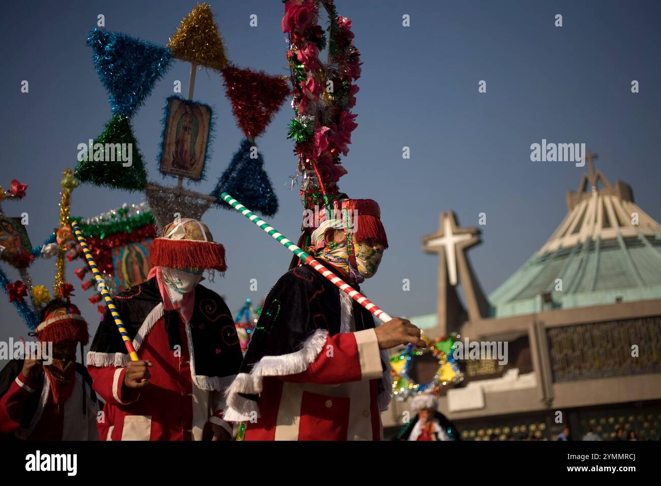 Hundreds of thousands of Mexican pilgrims filled the streets for the ...