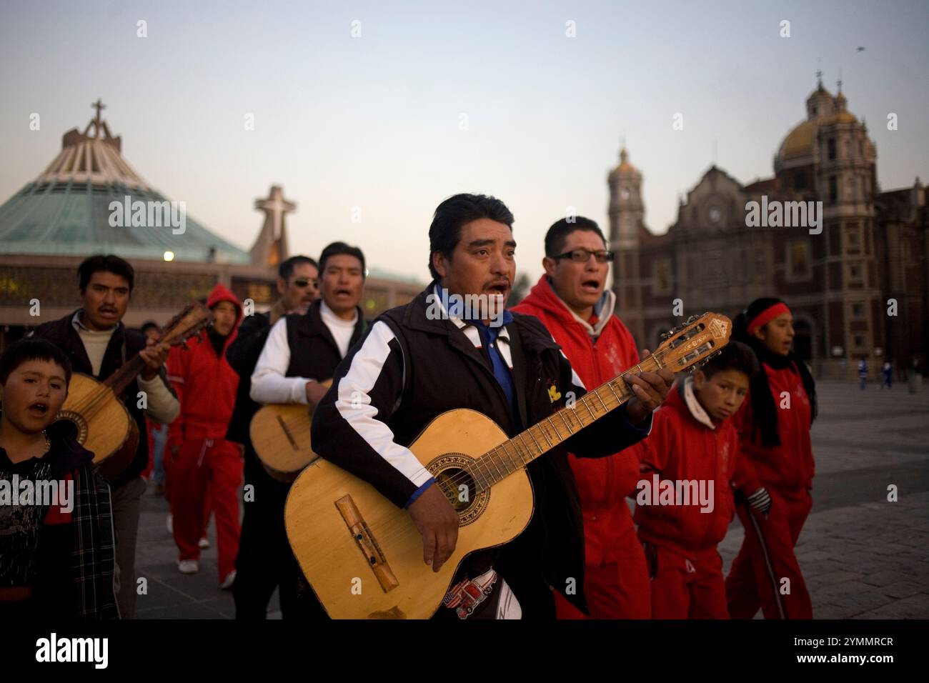 Hundreds of thousands of Mexican pilgrims filled the streets for the ...