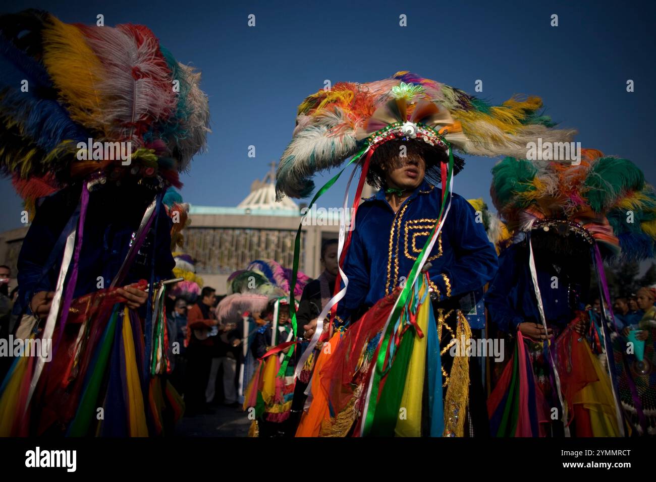 Hundreds of thousands of Mexican pilgrims filled the streets for the ...