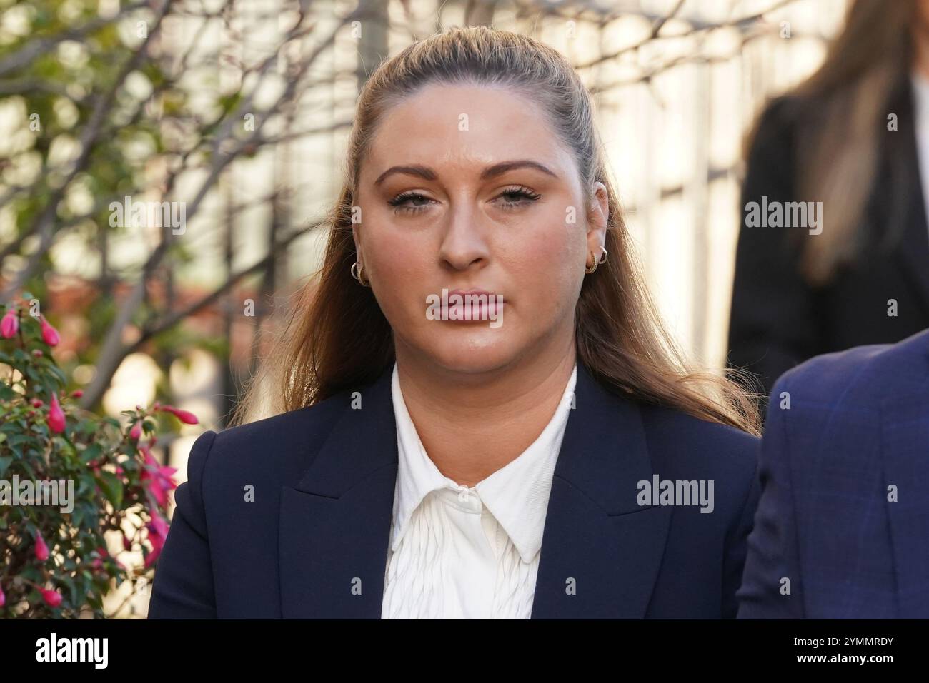 Nikita Ni Laimhin, who is also known as Nikita Hand, outside the High ...