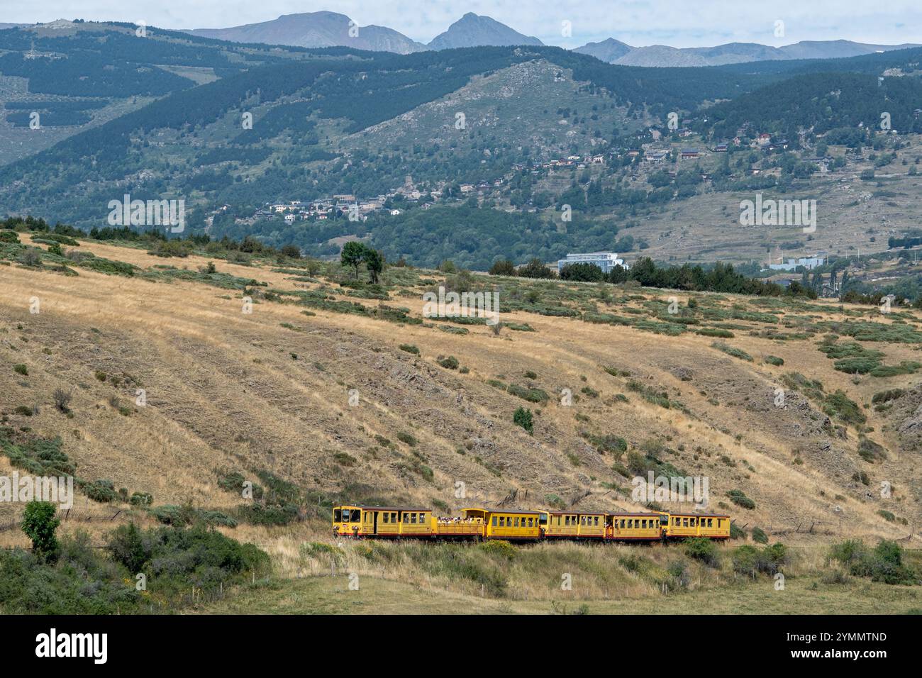 Little yellow train of the pyrenees hi-res stock photography and images ...