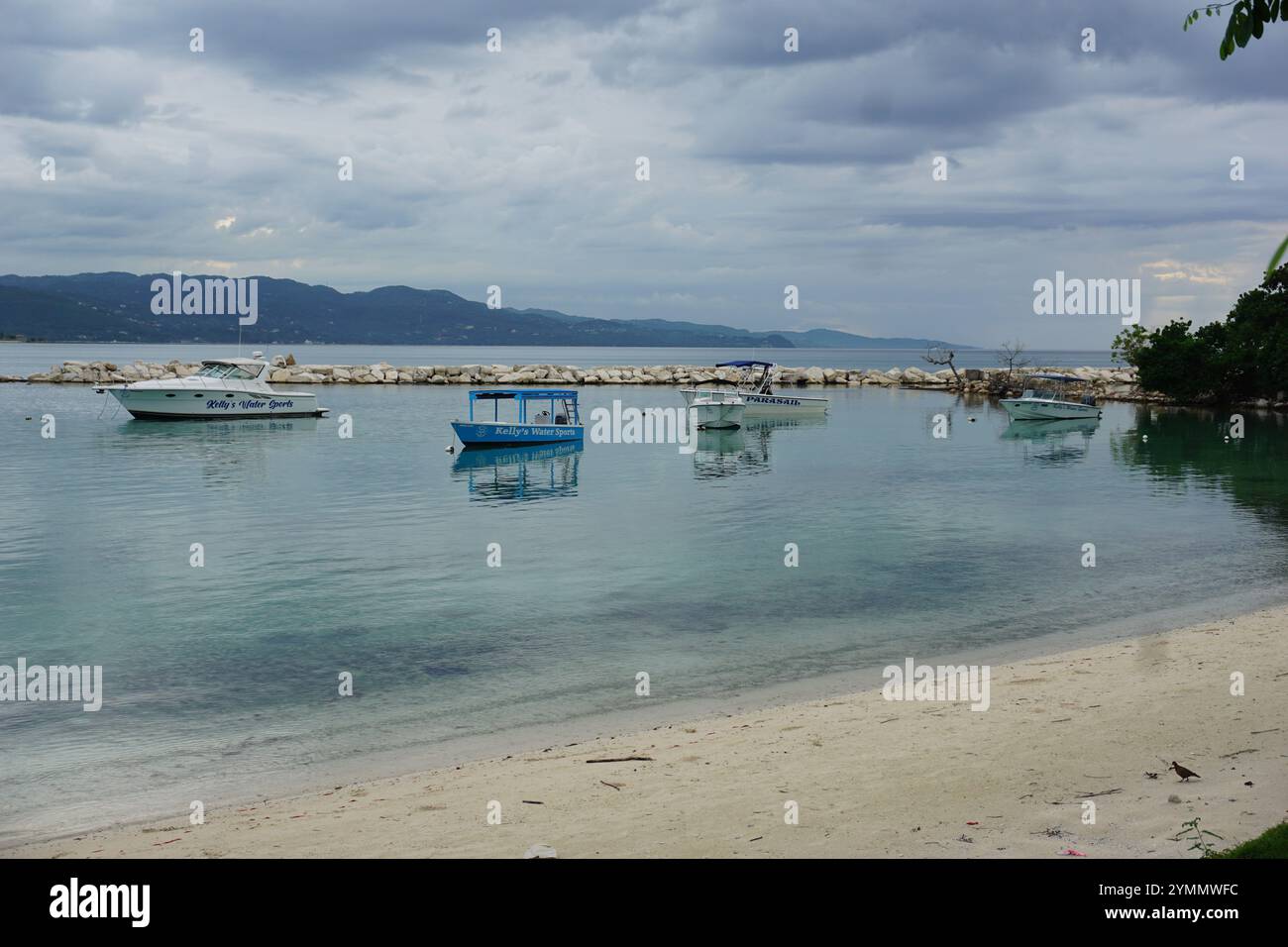 Boats chilling at Mo-Bay Port Stock Photo - Alamy