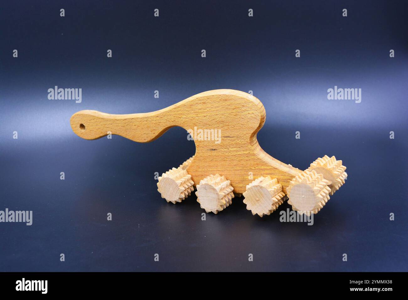 Ukrainian things, handicrafts from natural wood. New wooden block with ...