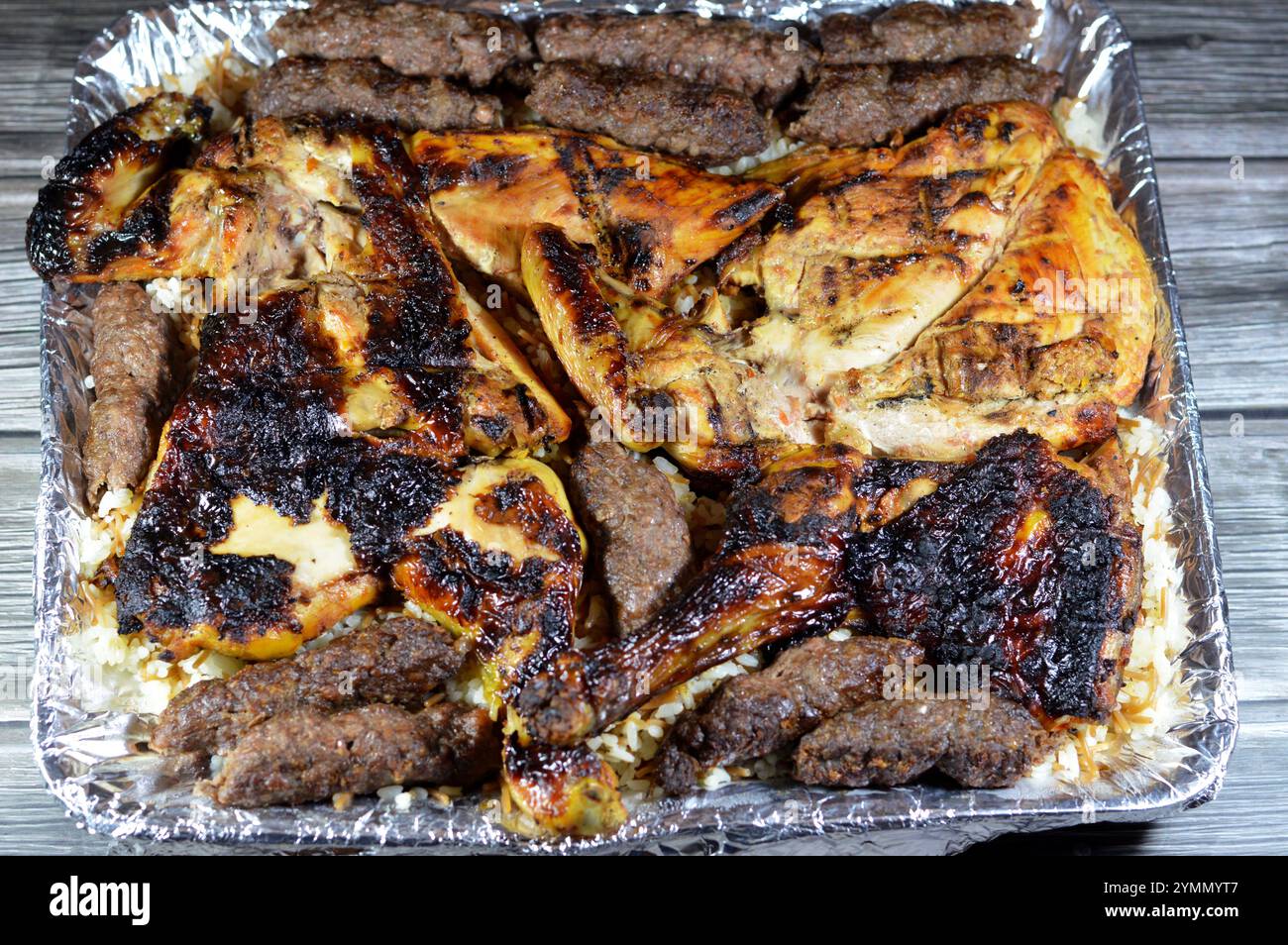Traditional Arabic cuisine food beef Kofta kufta shish, minced meat ...