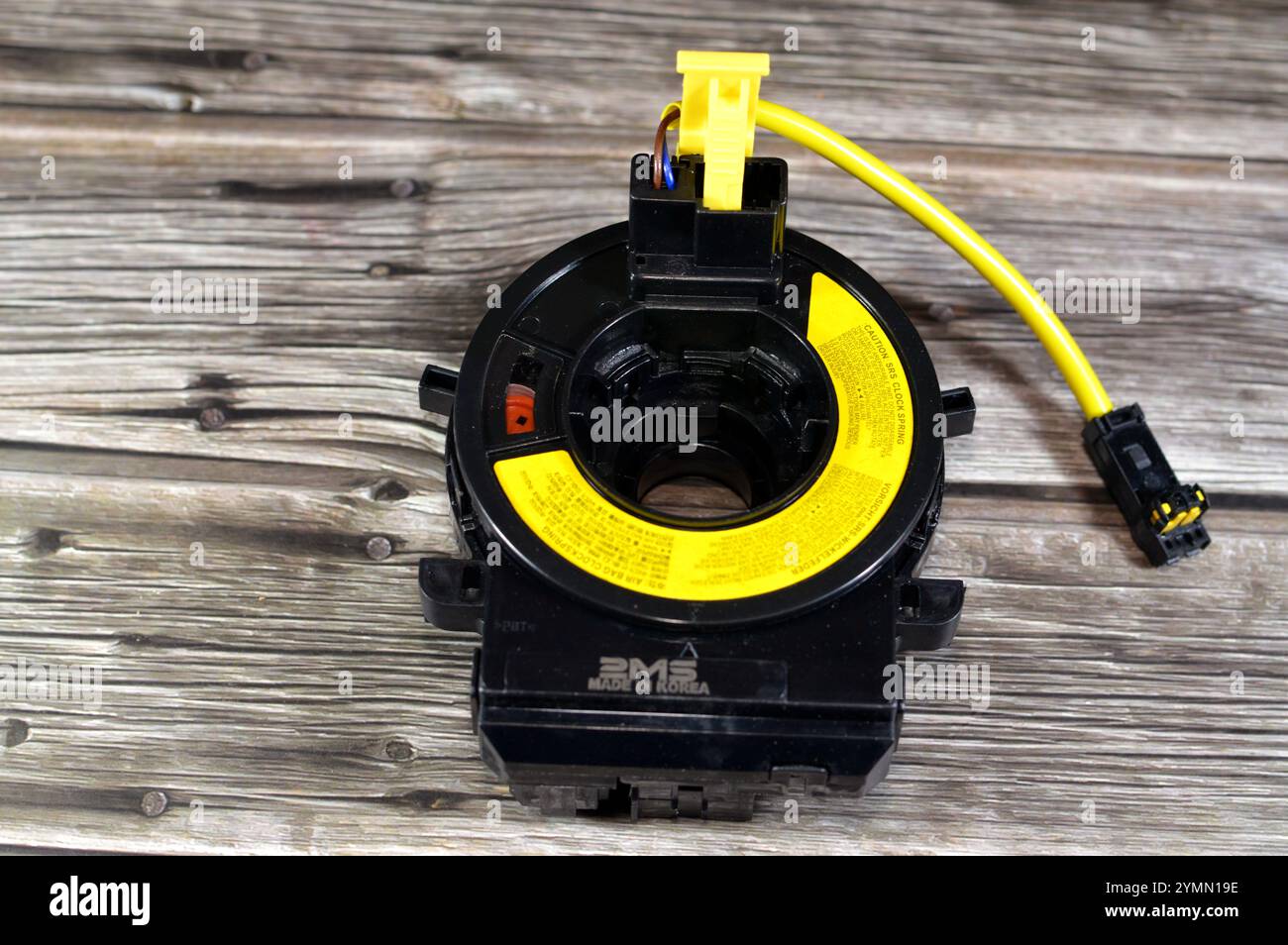 Cairo, Egypt, November 15 2024: BMS Airbag spiral cable clock spring ...