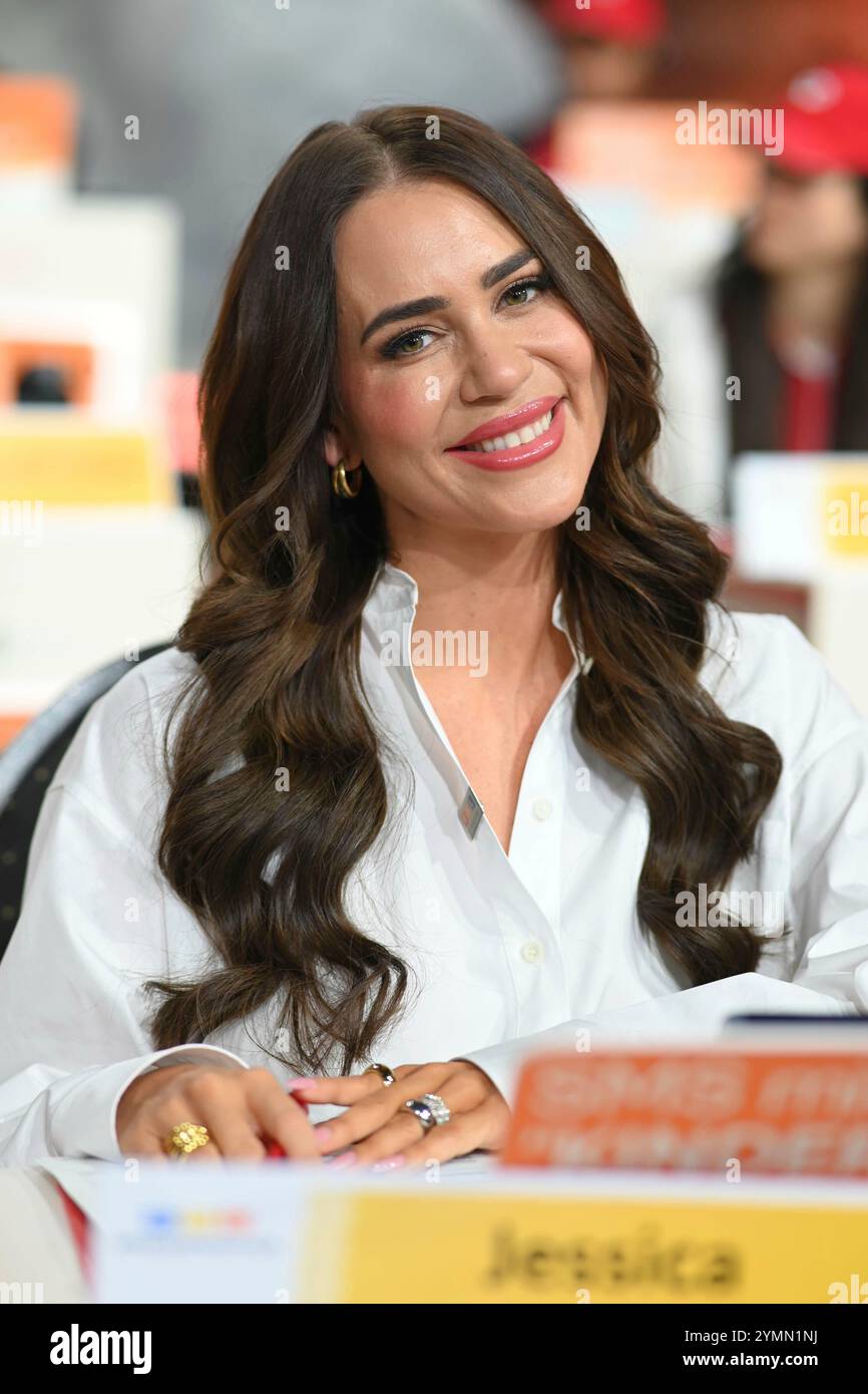 Jessica HALLER, TV actress, 29th RTL donation marathon "We help ...