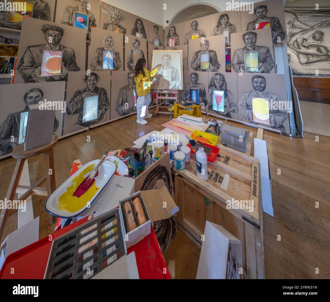 Somerset House, London, UK. 22nd Nov, 2024. Es Devlin’s new exhibition ...