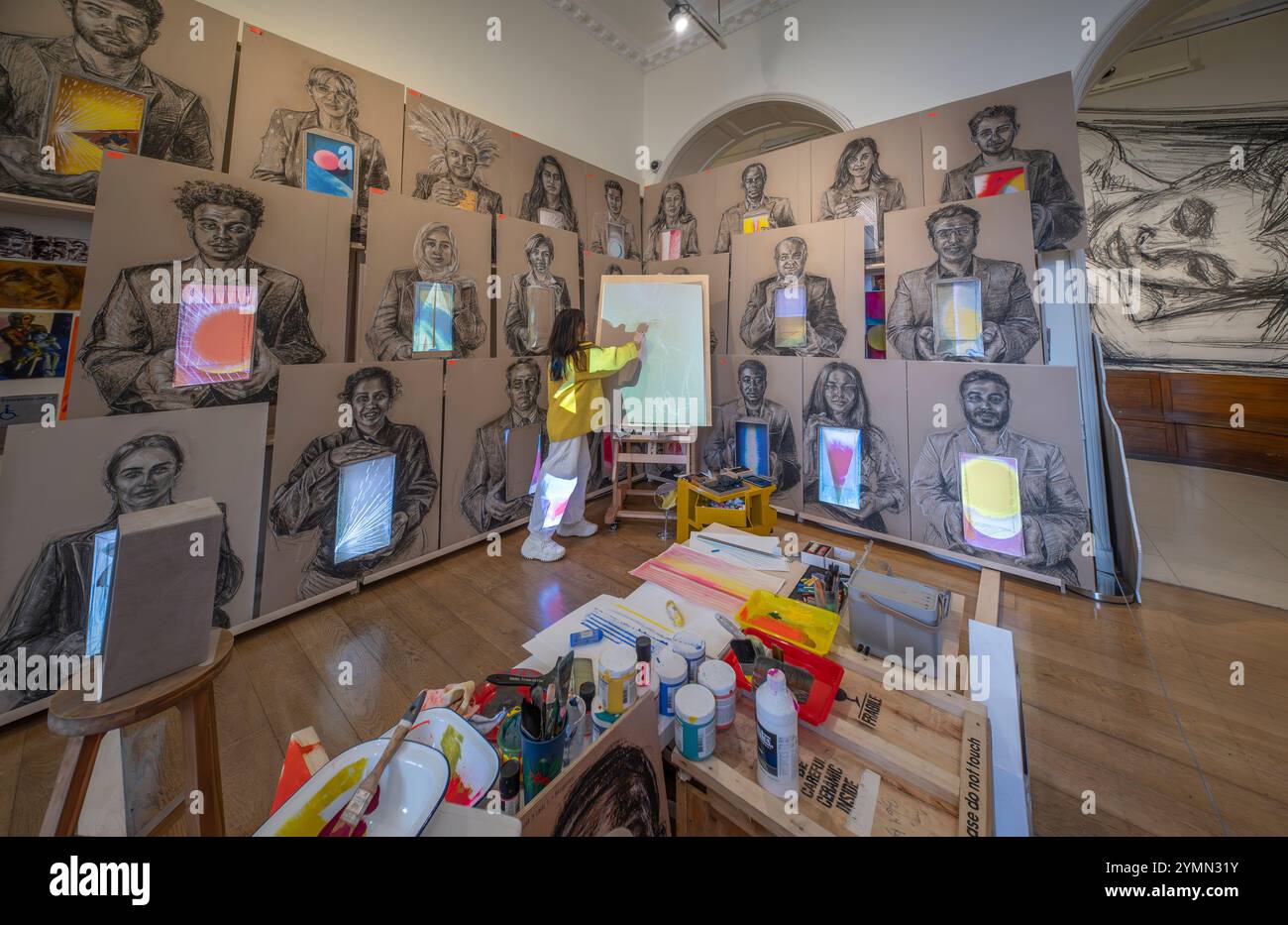 Somerset House, London, UK. 22nd Nov, 2024. Es Devlin’s new exhibition ...