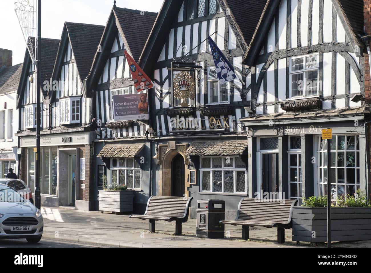 The royal oak inn evesham hi-res stock photography and images - Alamy