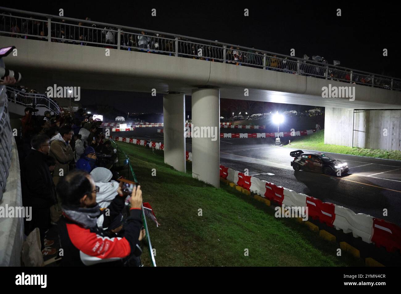 Japan's Takamoto KATSUTA of TOYOTA GAZOO Racing drives in the Okazaki ...