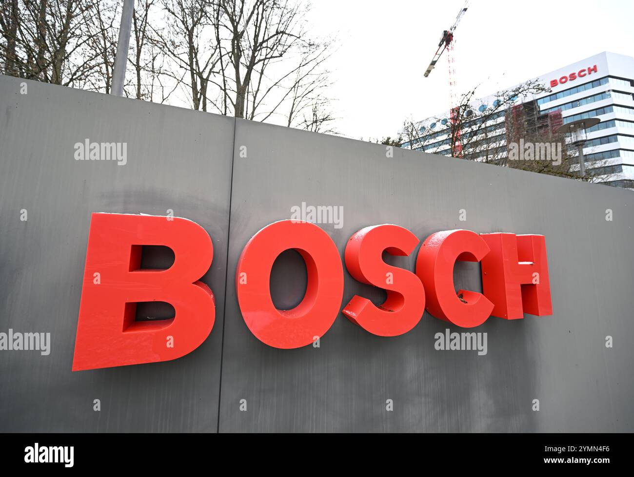 Gerlingen, Germany. 22nd Nov, 2024. The logo of the Bosch industrial ...