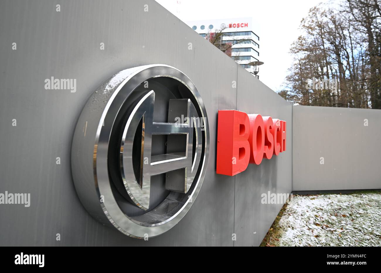 Gerlingen, Germany. 22nd Nov, 2024. The logo of the Bosch industrial ...