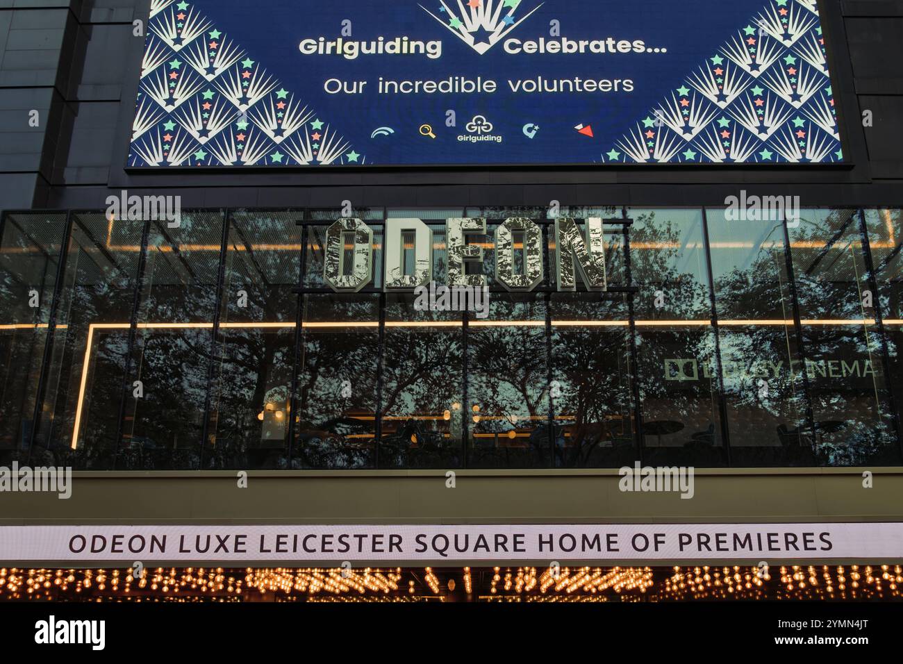 Leicester square odeon exterior hi-res stock photography and images - Alamy