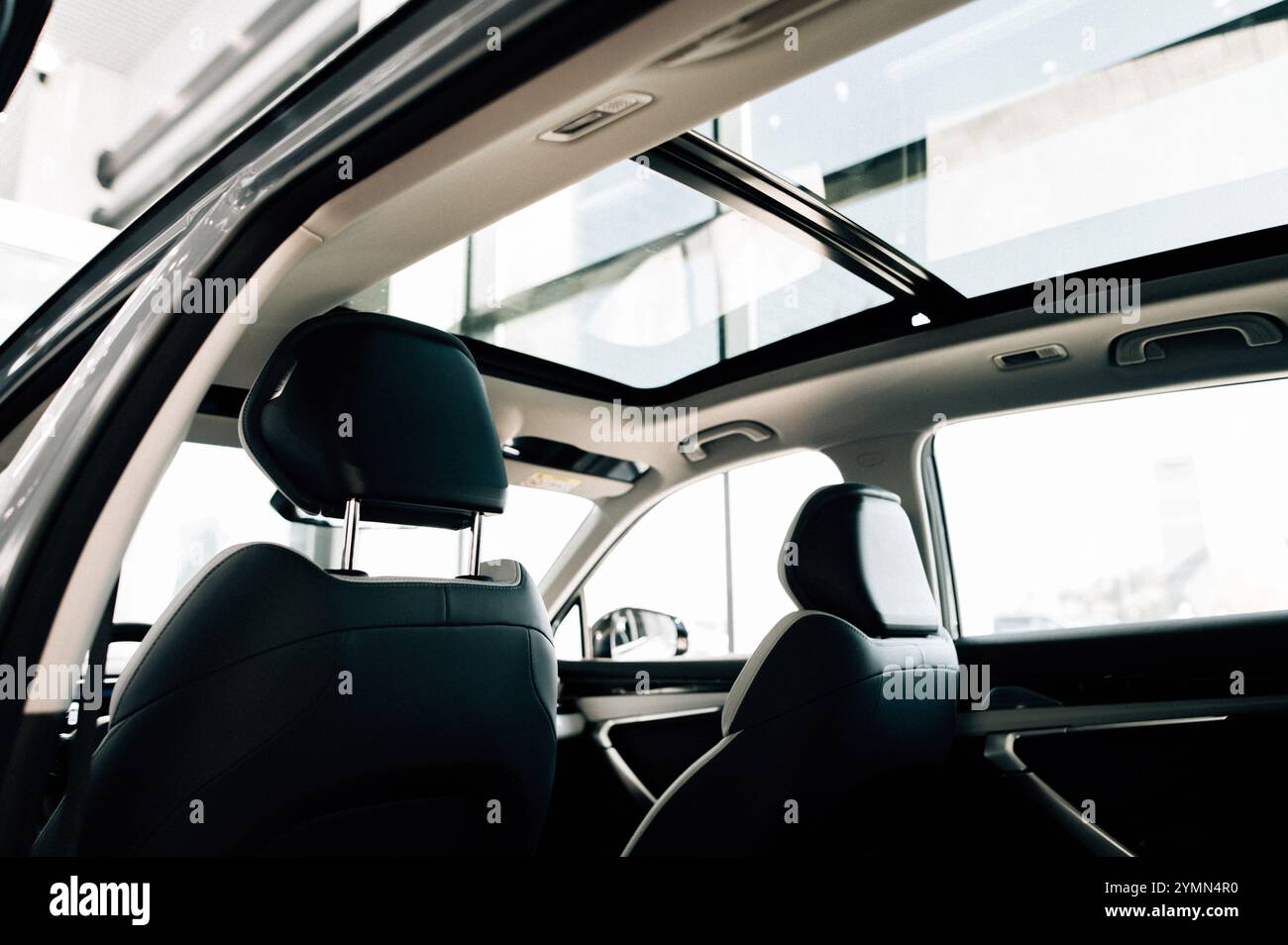 Front seats modern passenger hi-res stock photography and images - Alamy
