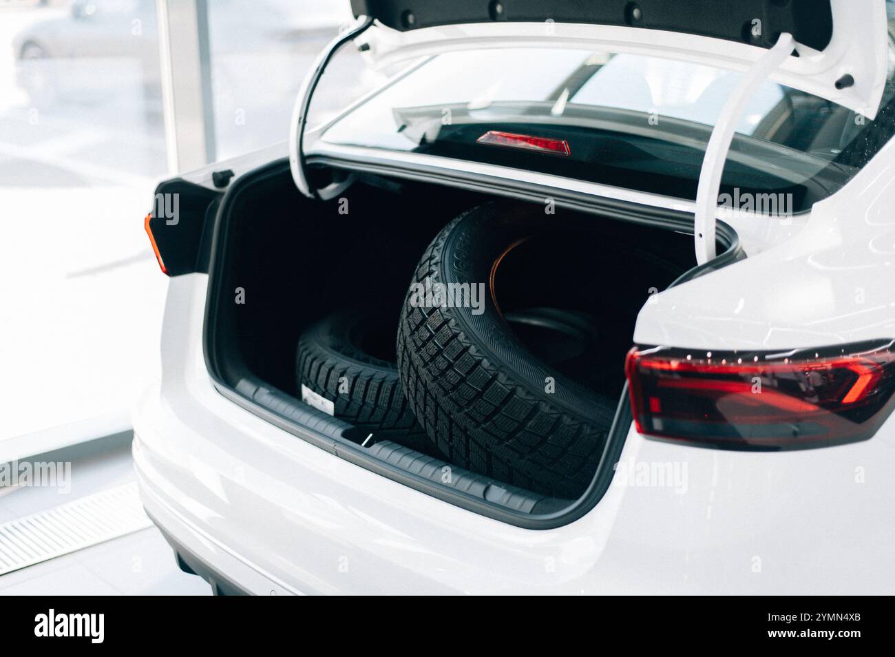 Toyota rav4 open trunk hi-res stock photography and images - Alamy