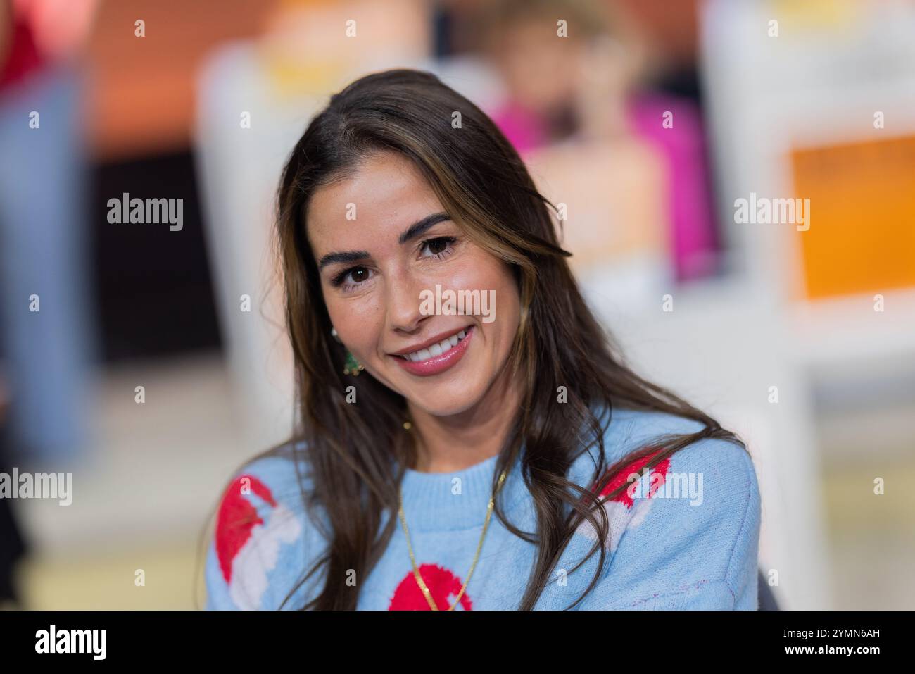 22 November 2024, North Rhine-Westphalia, Hürth: Sarah Engels, singer ...