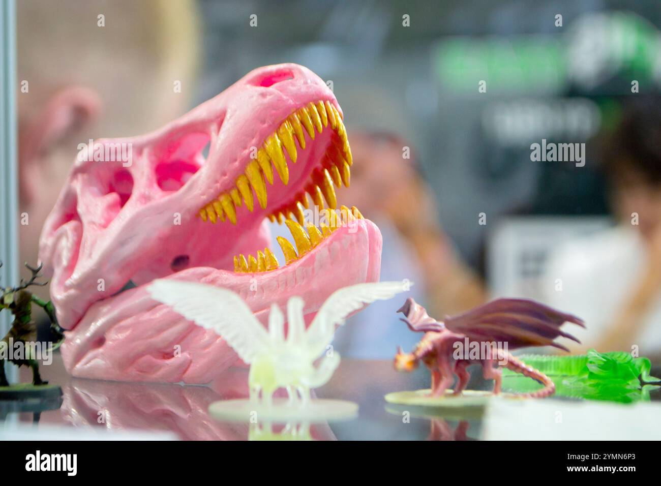 Detailed models in the form of birds printed on 3D printer from polymer ...