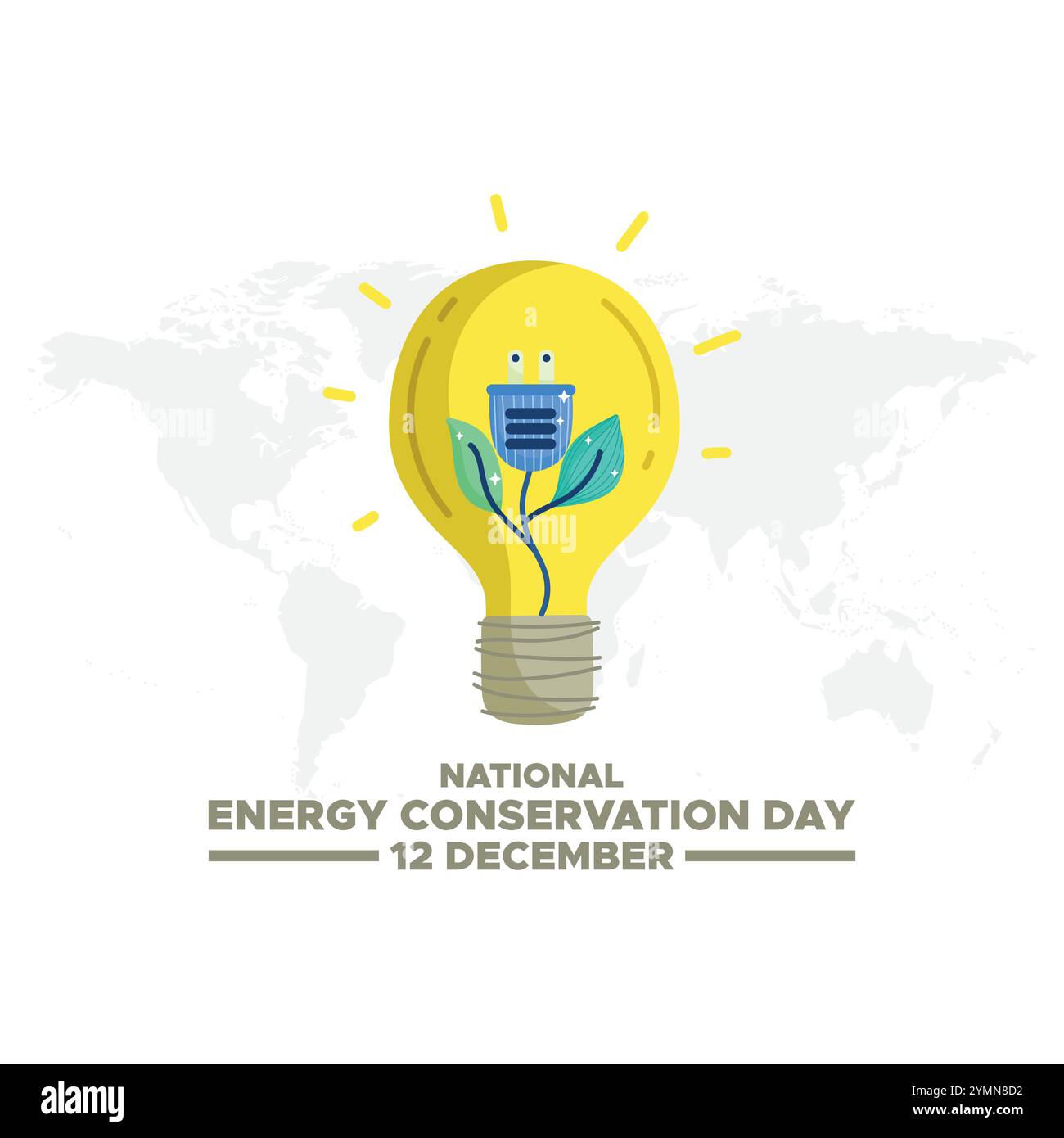 Energy conservation day Cut Out Stock Images & Pictures - Alamy