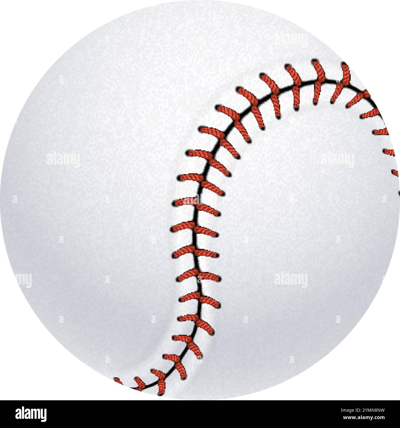 Baseball ball realistic mockup. Professional sport equipment isolated ...